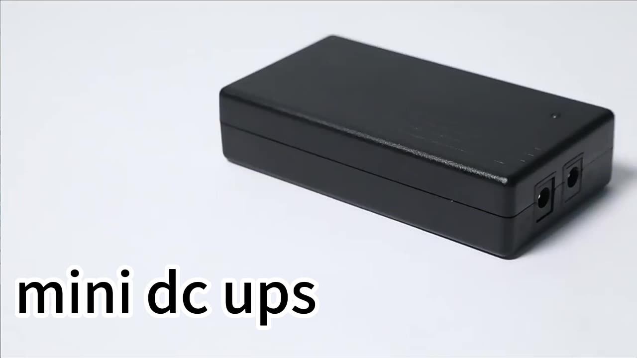 Cyhx 12v 2a Dc Ups Modem Camera Battery Backup Power Supply Mini Ups ...