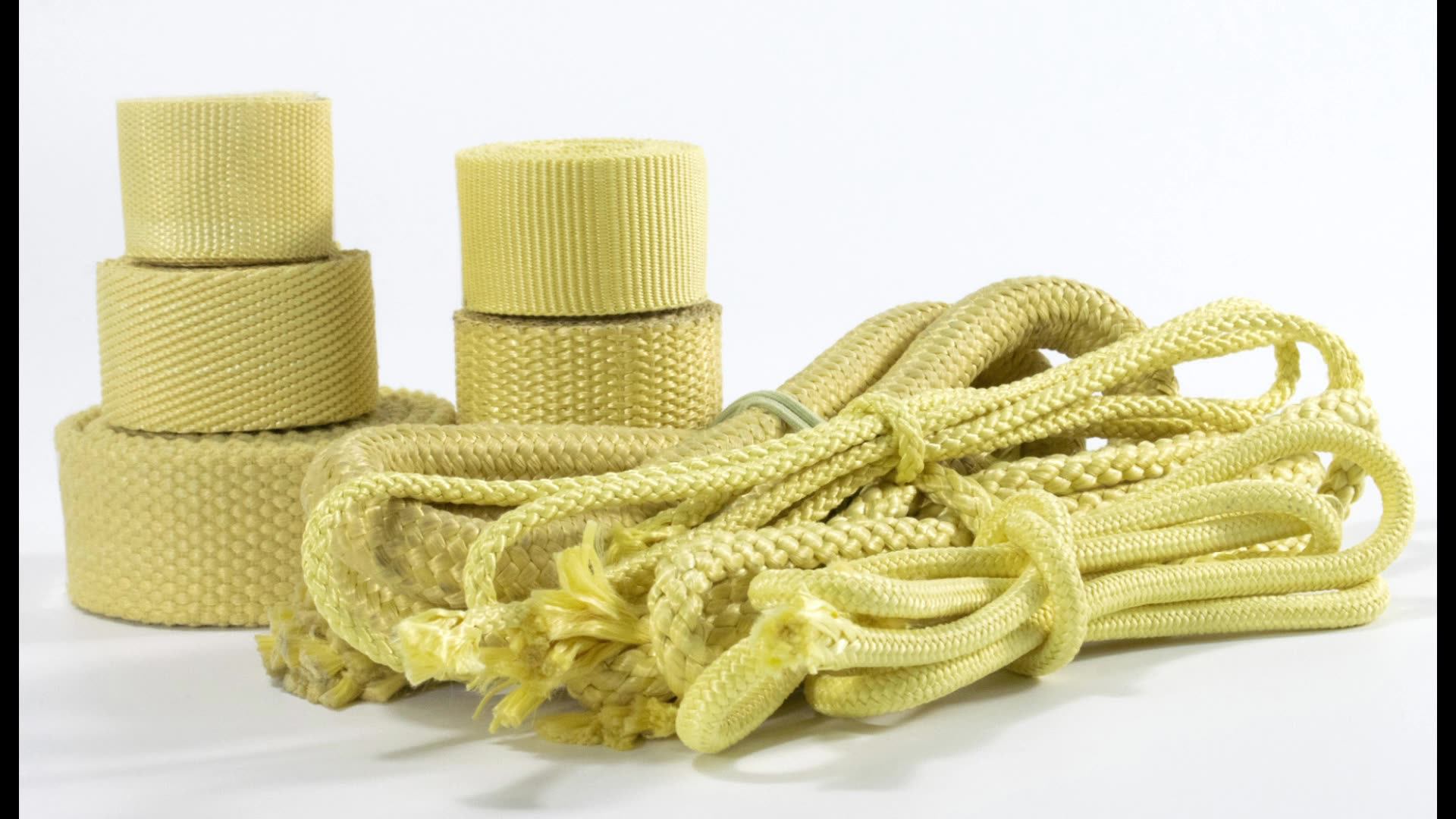 High Strength Cut Fire Resistant Aramid Fiber Elastic Band Kevlars ...