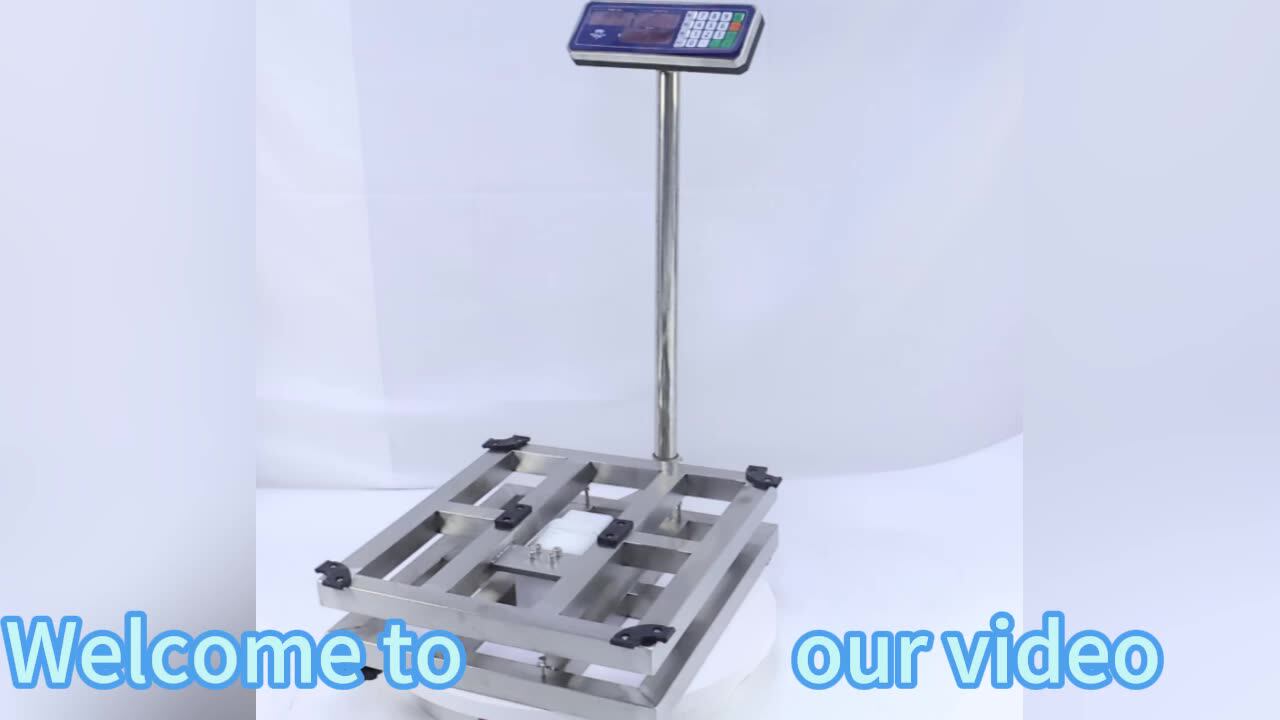 Heavy Type Factory Platform 50*60cm Scale Weighing Bench Scale Packing ...