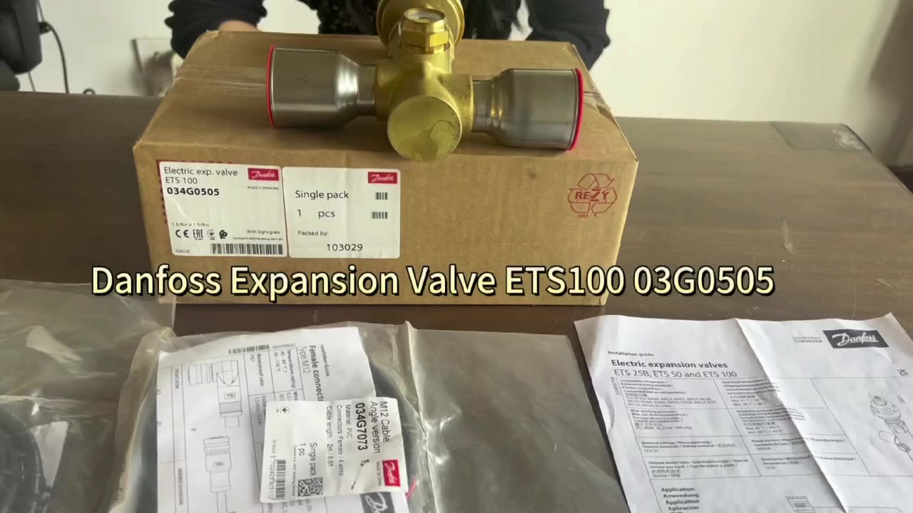 Refrigeration System Electronic Expansion Valve Model Ets100 034g0505 ...