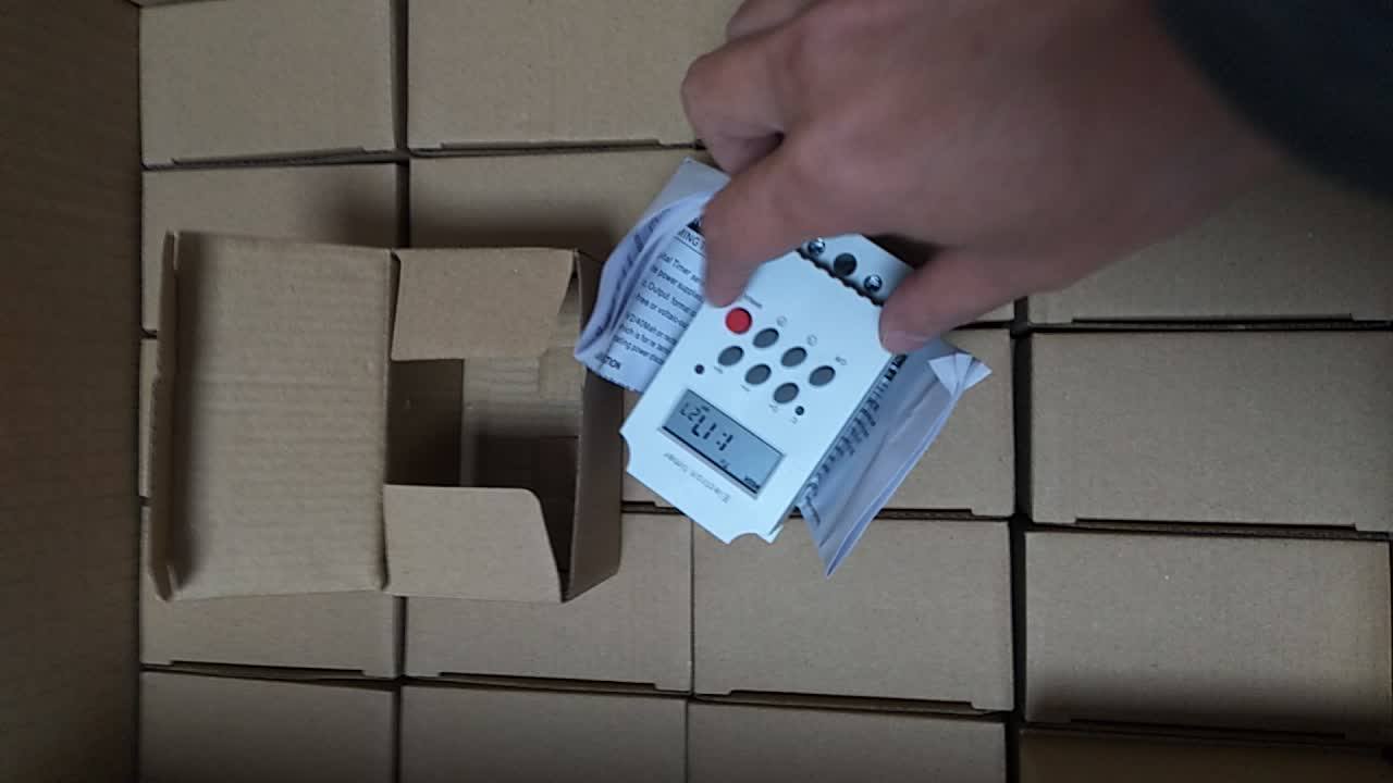 Kg316t -ii Din Rail Daily Weekly Programmable Digital Timer Switch 25a ...