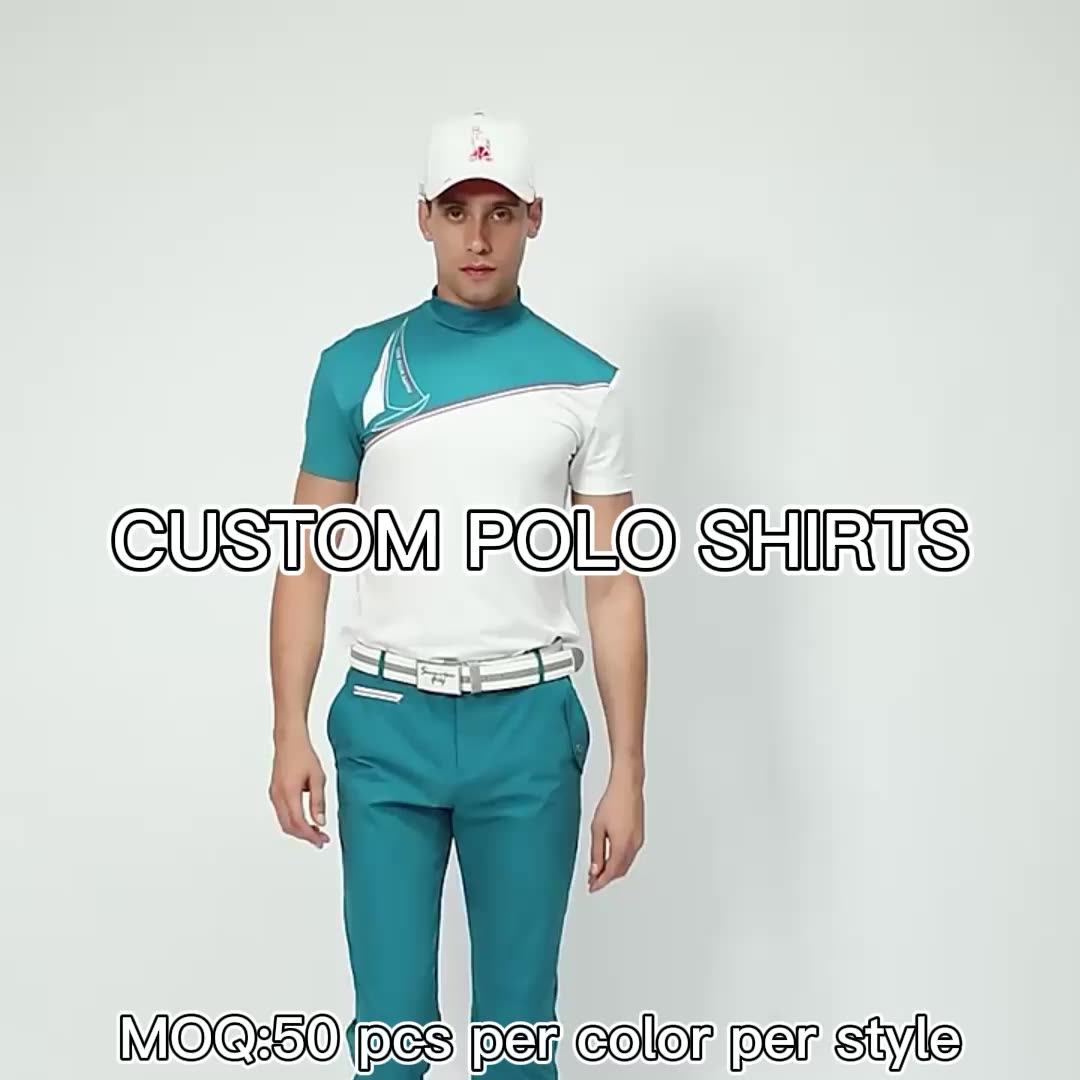 Custom All Over Print Polyester Spandex Men's Sport Quarter 1/4 Zip ...