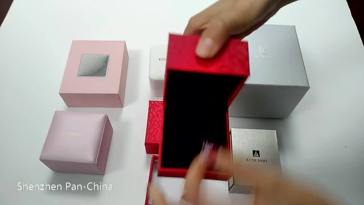 Custom Magnetic Jewellery Set Box With Velvet Insert Necklace Bracelet ...