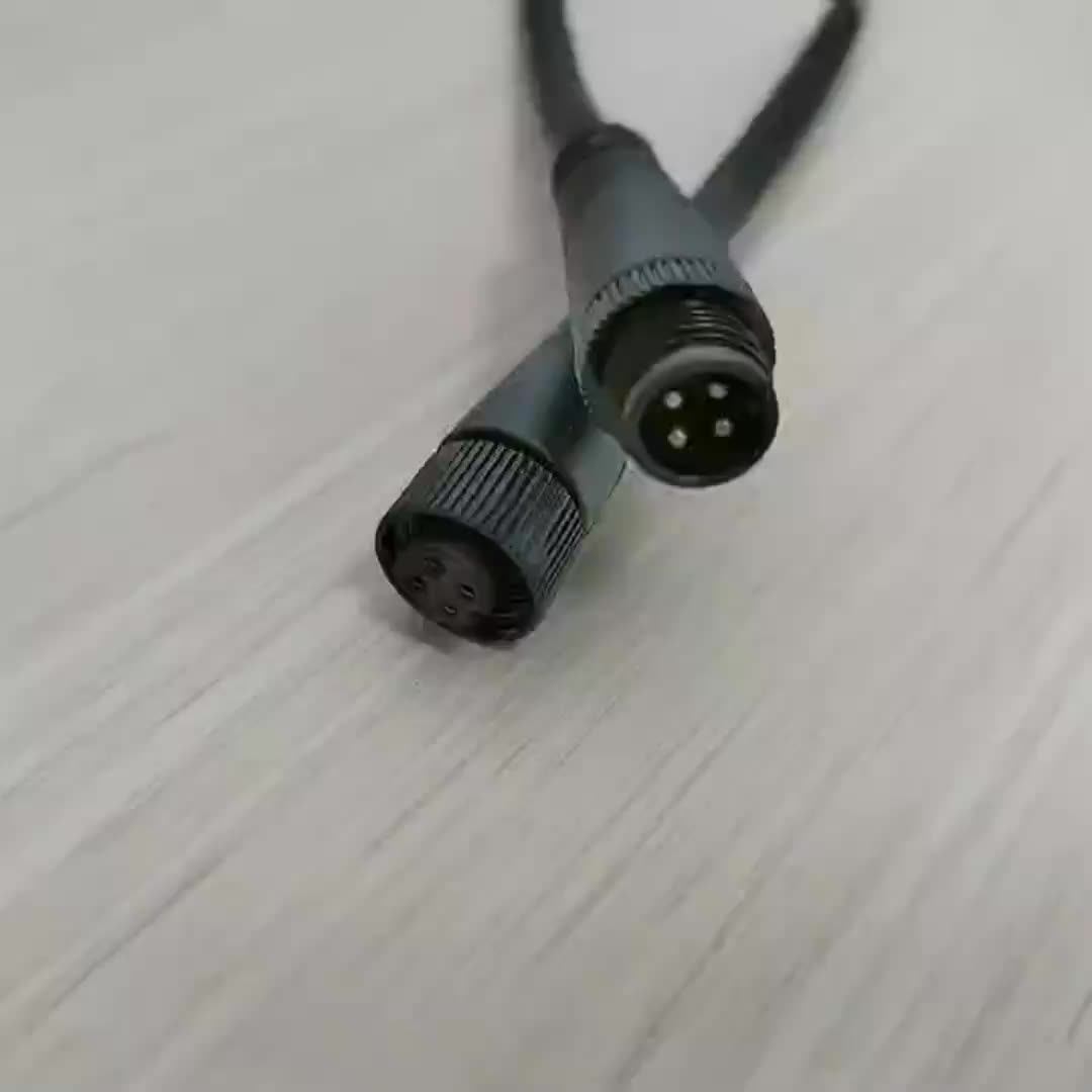 Ip67 Ip68 Waterproof Circular Female Male M16 M12 3pin 4pin 5pin 6pin ...