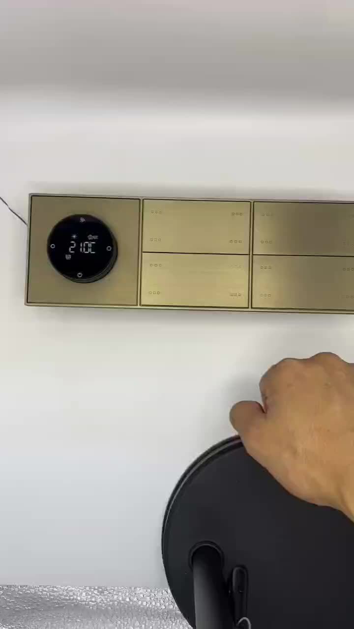 Sexanka Knx Smart Automation System Smart Temperature Control Wall ...