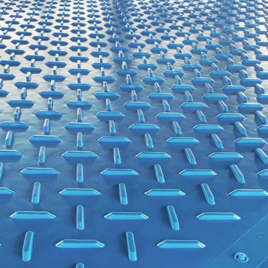 4x8 Temporary Hdpe Construction Track Protection Ground Mat Safety ...