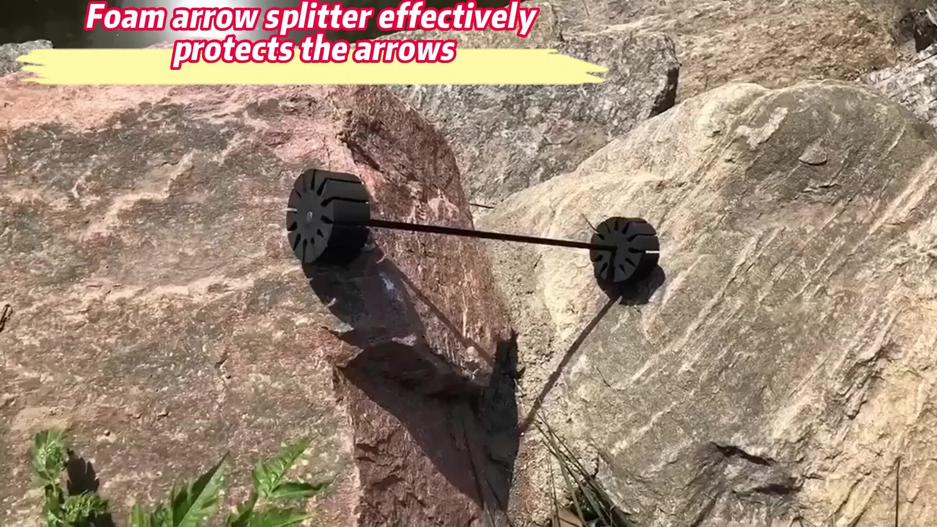 Archery Arrow Tube Adjustable Bow Backpack Strap Hunting Fiberglass ...