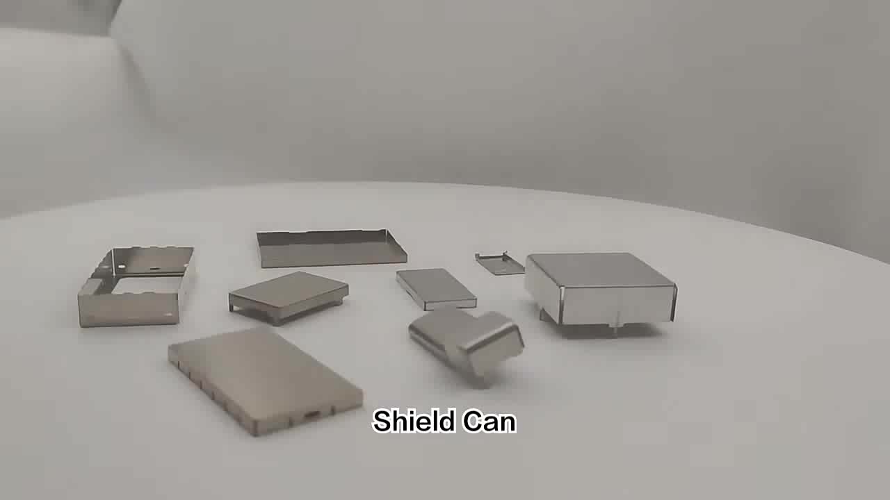 Iso9001 Custom Metal Smd Pcb Rf Emi Shield Cover Shield Case Shield Frame - Buy Custom Stamping ...