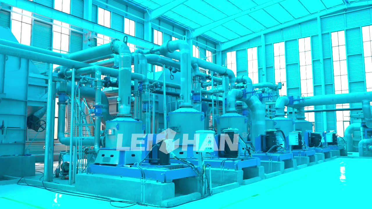 Full Line Paper Recycling Machine Pulping Equipment Paper Pulp Making ...