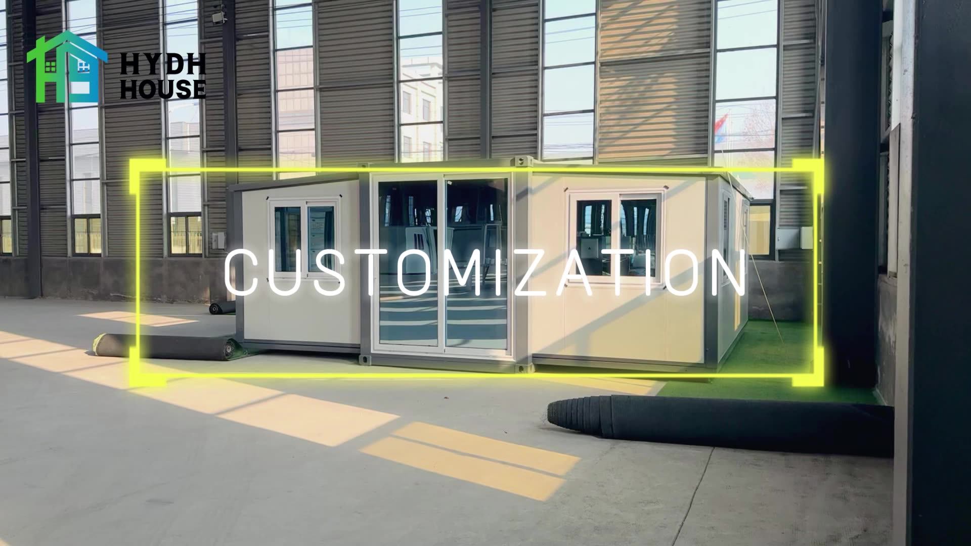 20ft 40ft Expandable Container Home Prefabricated House Mobile Villa ...