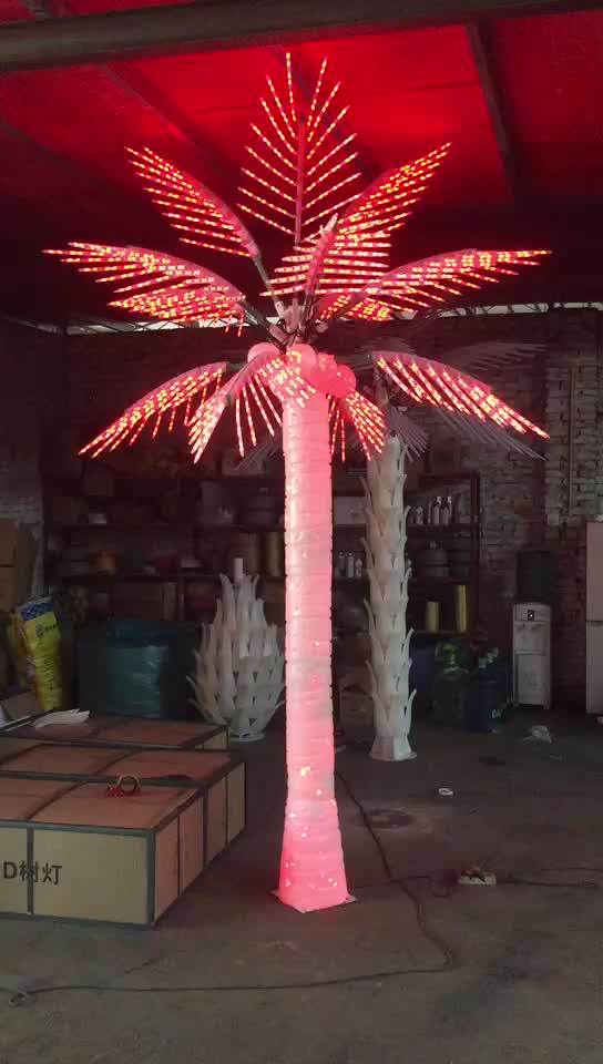 Palmera Artificial Iluminada Con Led De 3 Metros De Altura - Buy Palma ...