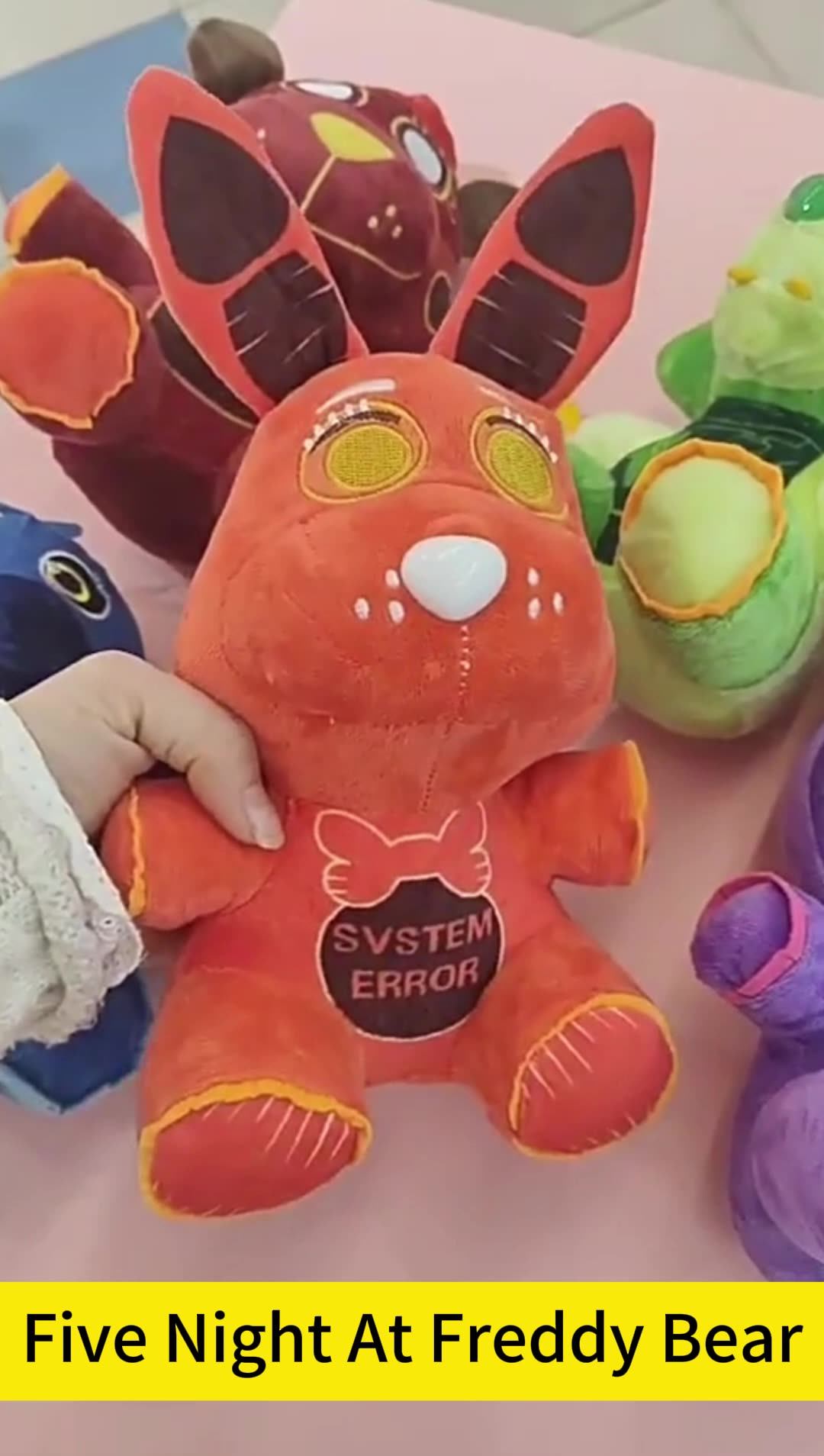 15pcs/pack 25cm Five Nights Freddy Fnaf Dolls Stuffed Fanf Sundrop ...