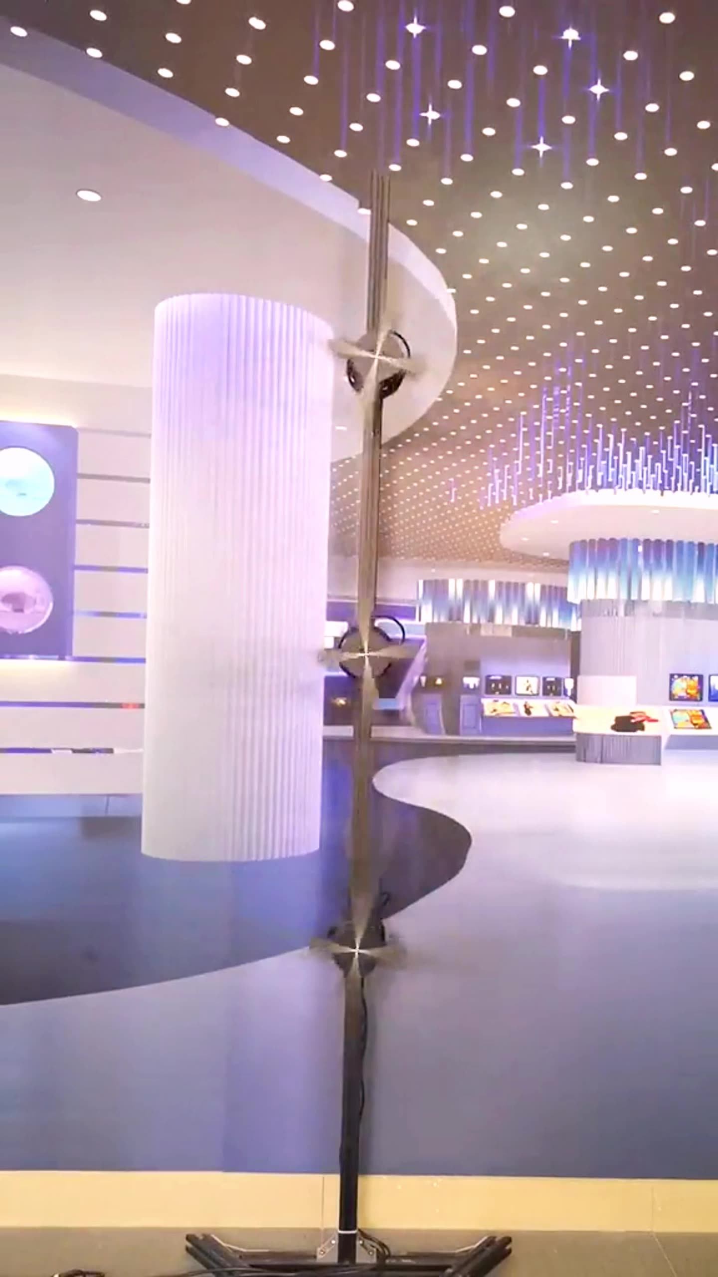 Indoor 3D hologram projector led fan 1080p wall mounted High Resolution ...