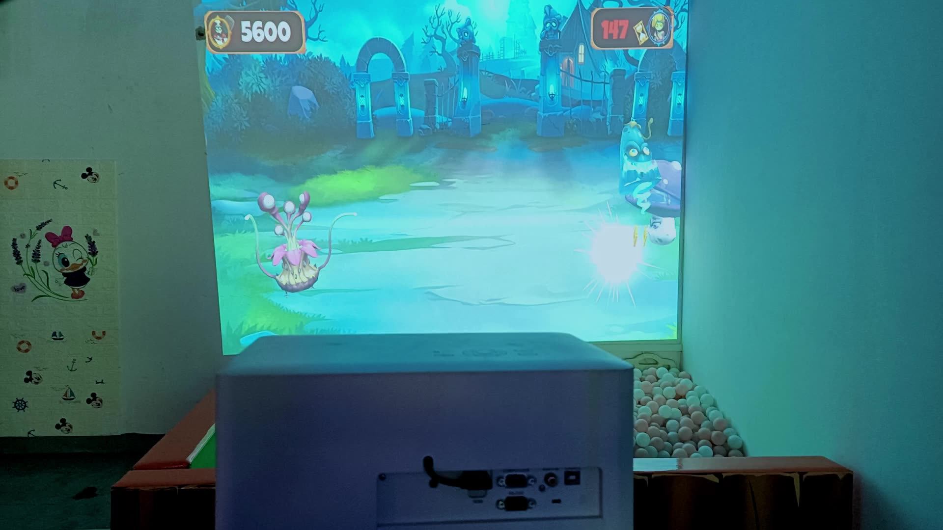 Virtual Projector Game Education Floor And Wall Indoor Playground ...