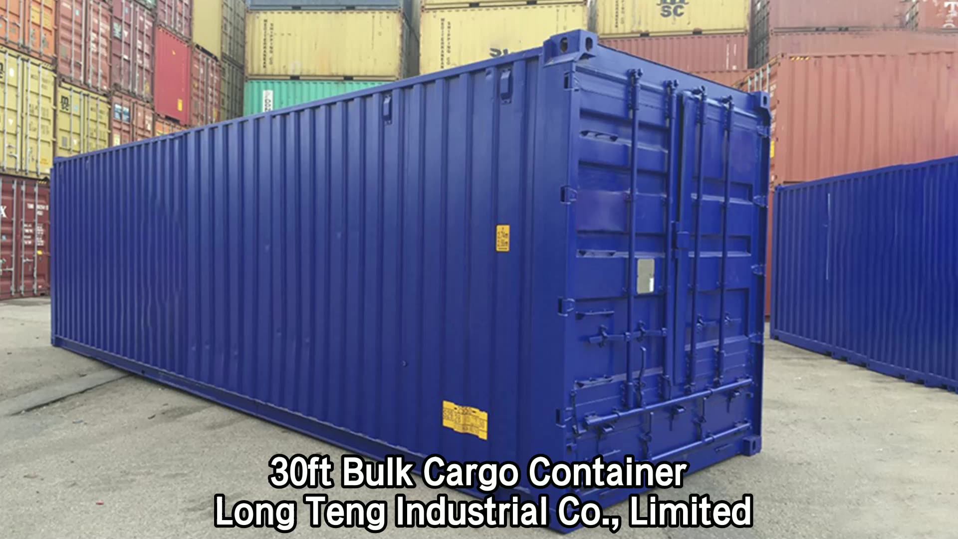 4 Man Hole Dry Cargo 30ft Transportation Intermediate 30ft Unloading ...