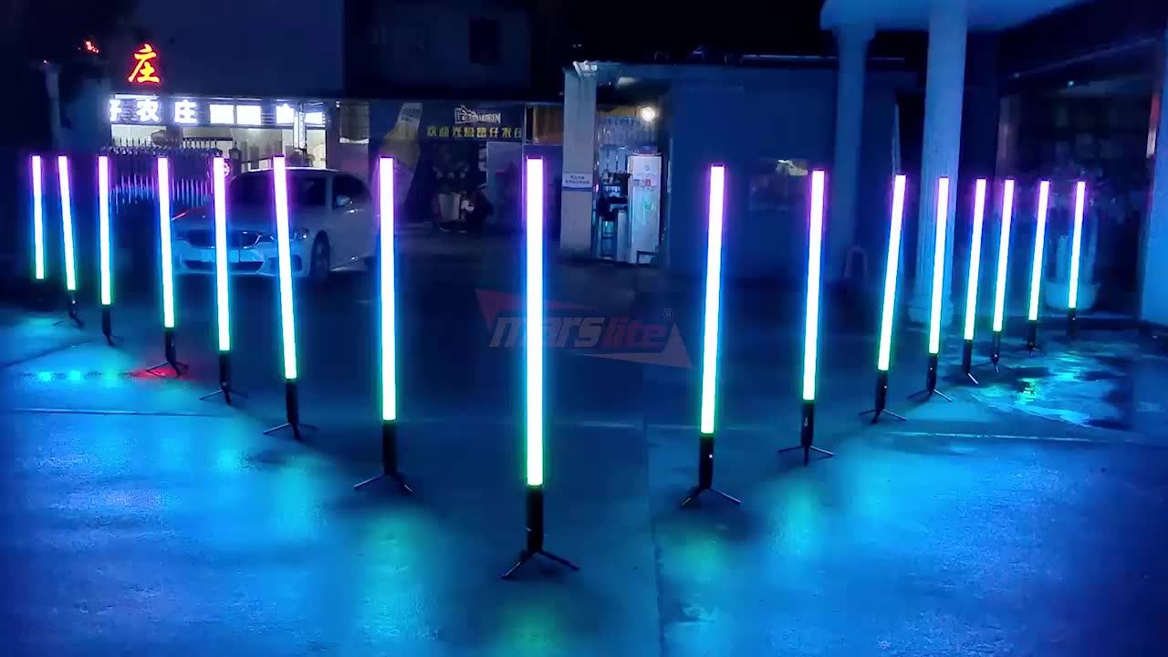 360 Led Tube Wireless Battery Pixel Led Neon Tube Light Dmx Outdoor Dj ...