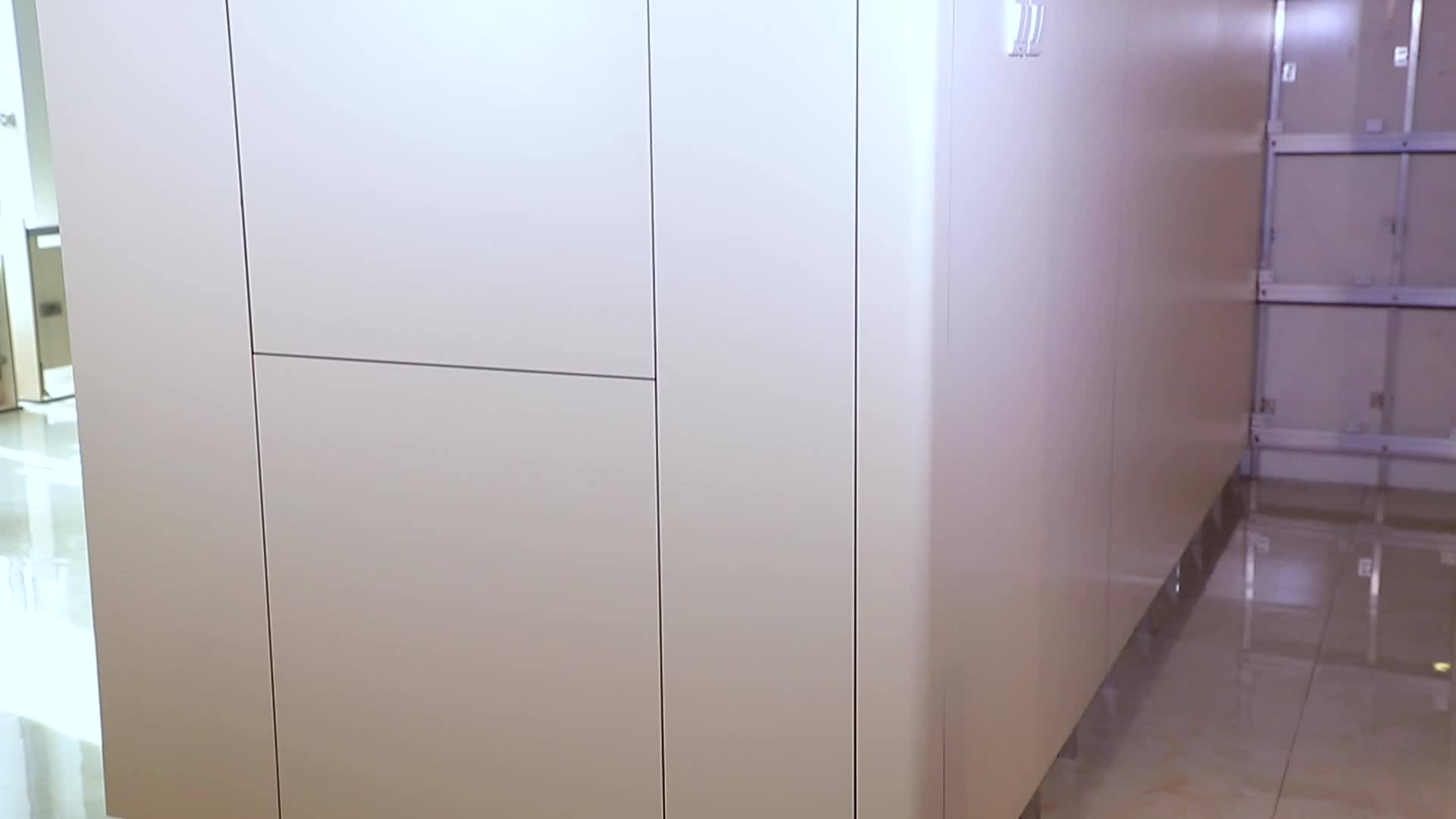 Wood Grain Hpl Interior Wall Cladding System Panel - Buy Hpl Wall ...