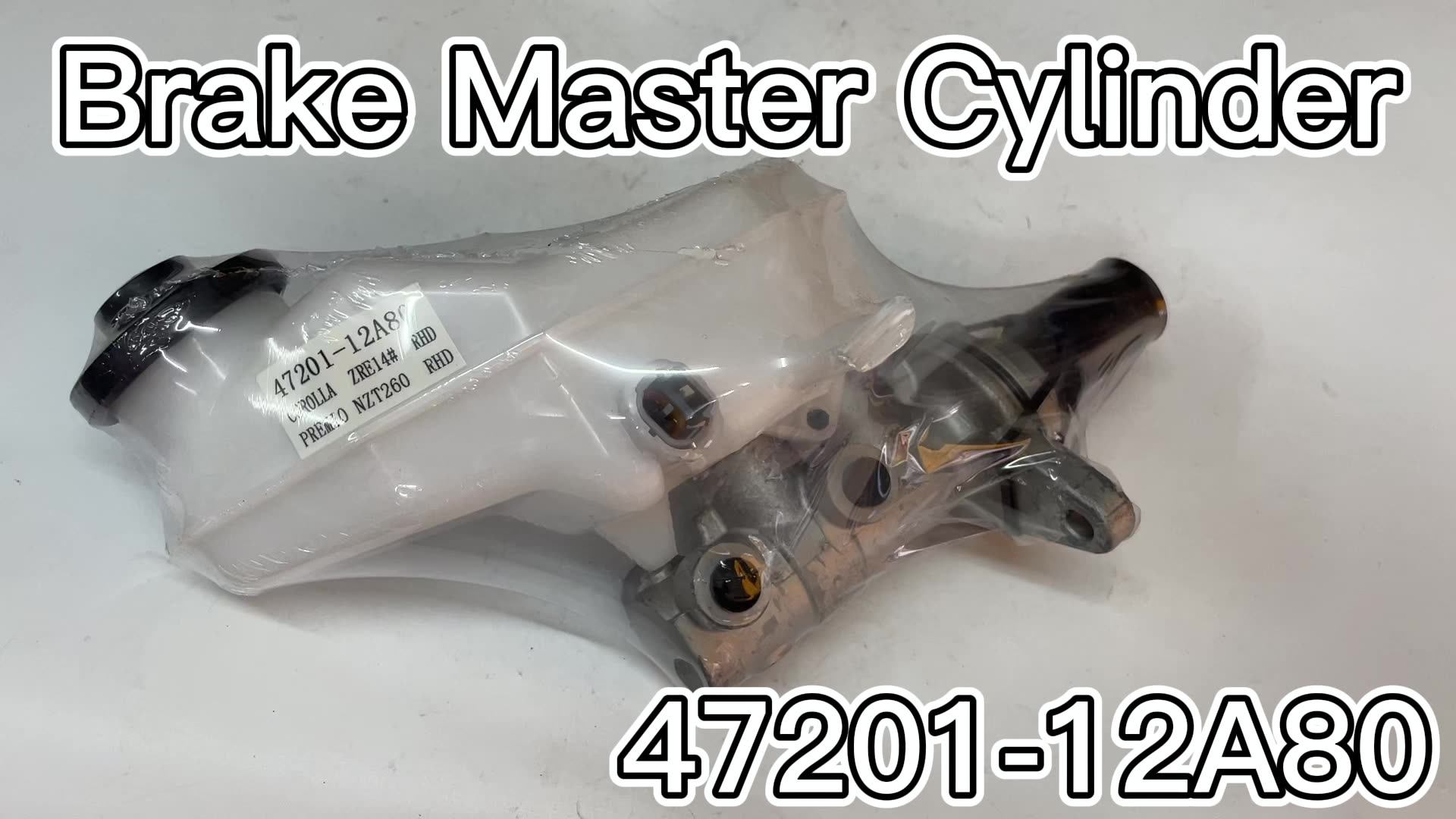 Brake Master Cylinder For Toyota Corolla Zre14# Premio Nzt260 Rhd 47201 ...