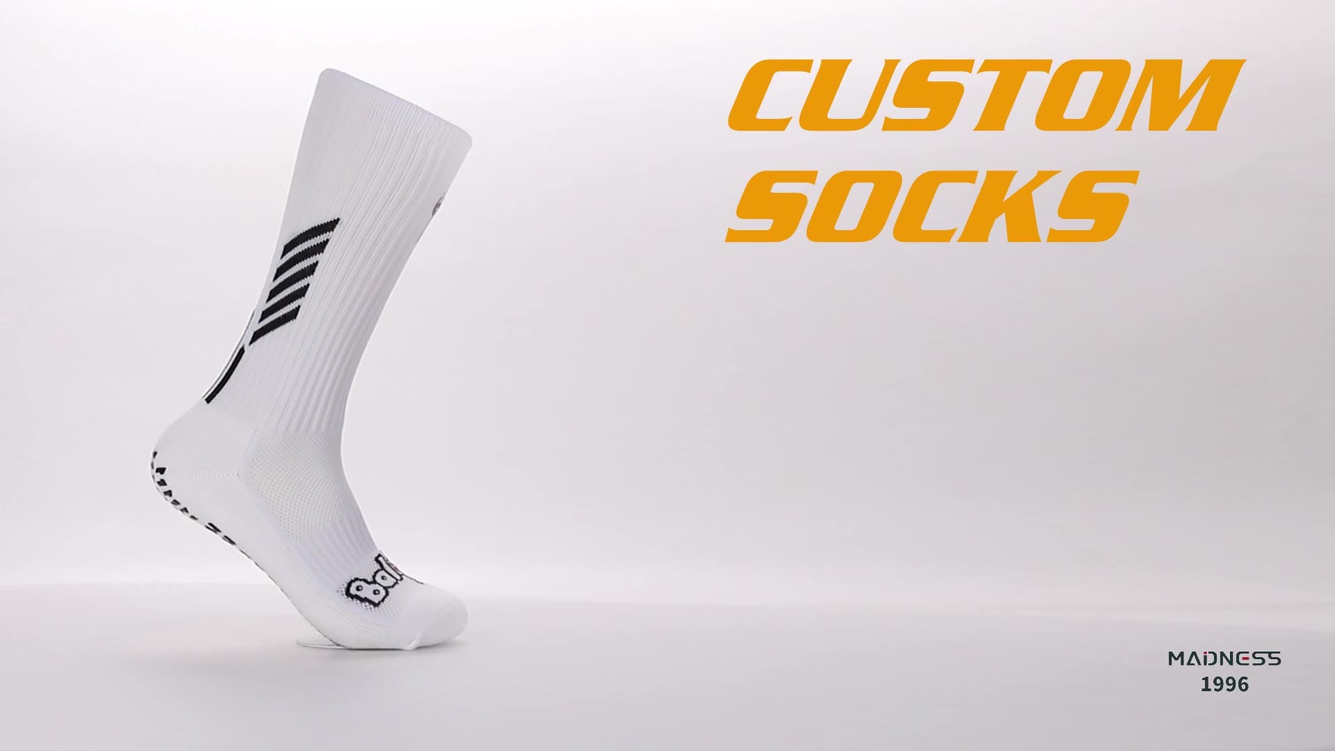 Custom Logo Design Gym Sport Socks Anti Slip Sock Non Slip Soccer ...