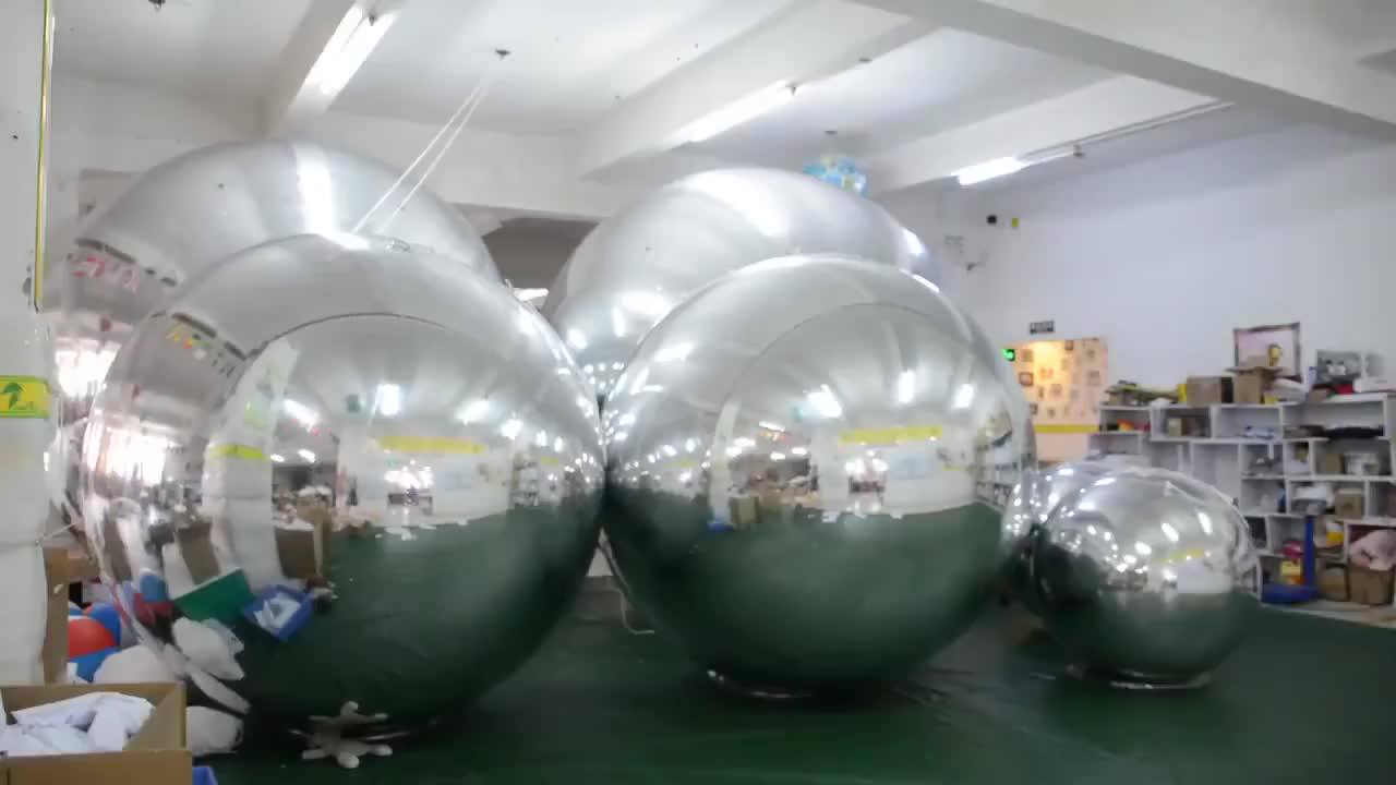 Beautiful Inflatable Floating Mirror Balloon For Shopping Mall/giant ...