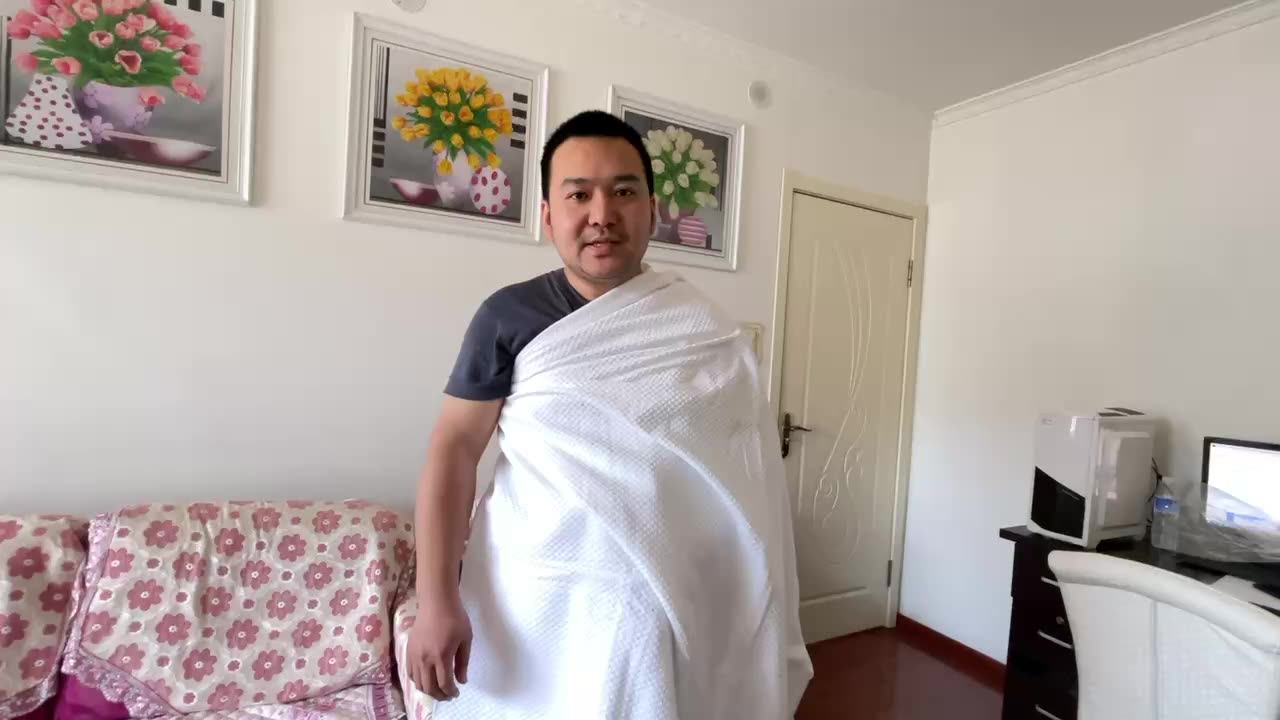 Ihram Premium Quality Men Ihram Ehram Set Of 2 Towels Hajj And Umrah ...