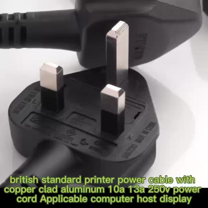 British Slim England Plug With C13 For Steam Iron Epson Printer ...