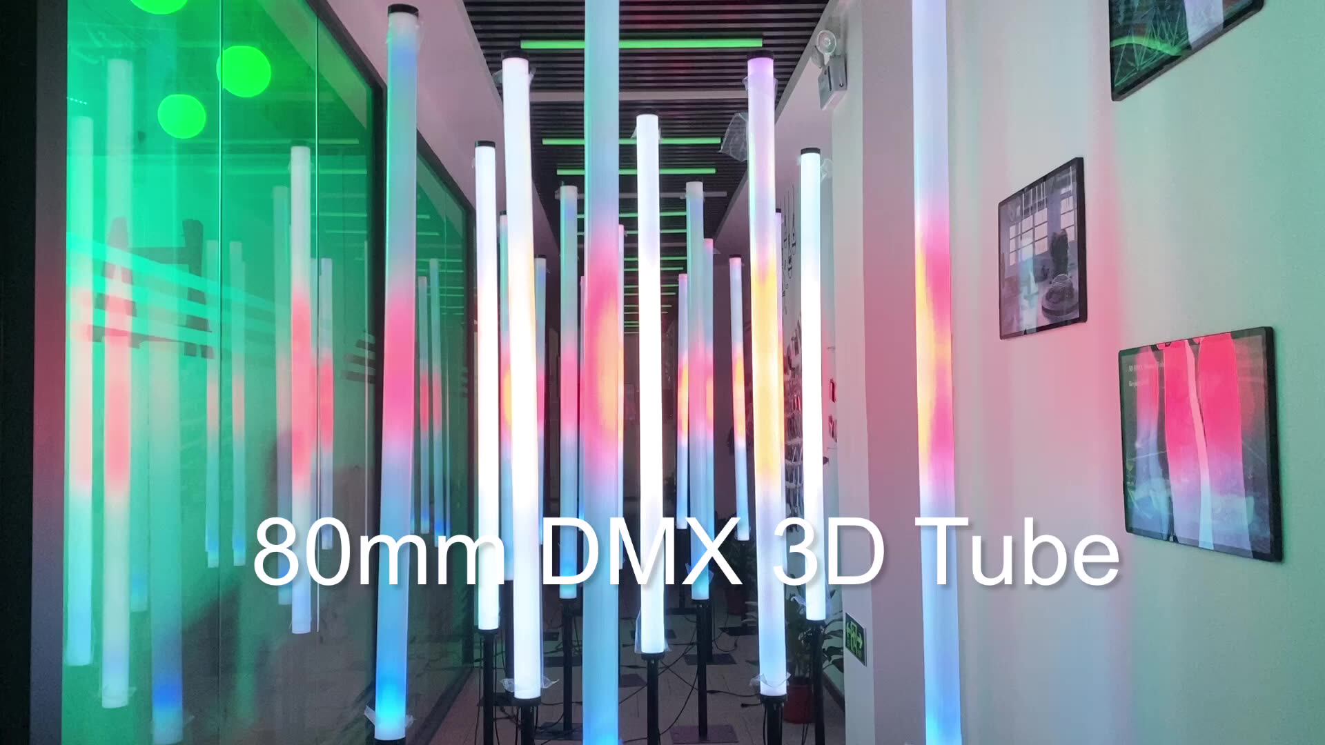 Outdoor 2m Rgbw Milky Tubes Light Rgb 3d Led Dmx Tube - Buy Tube Led ...