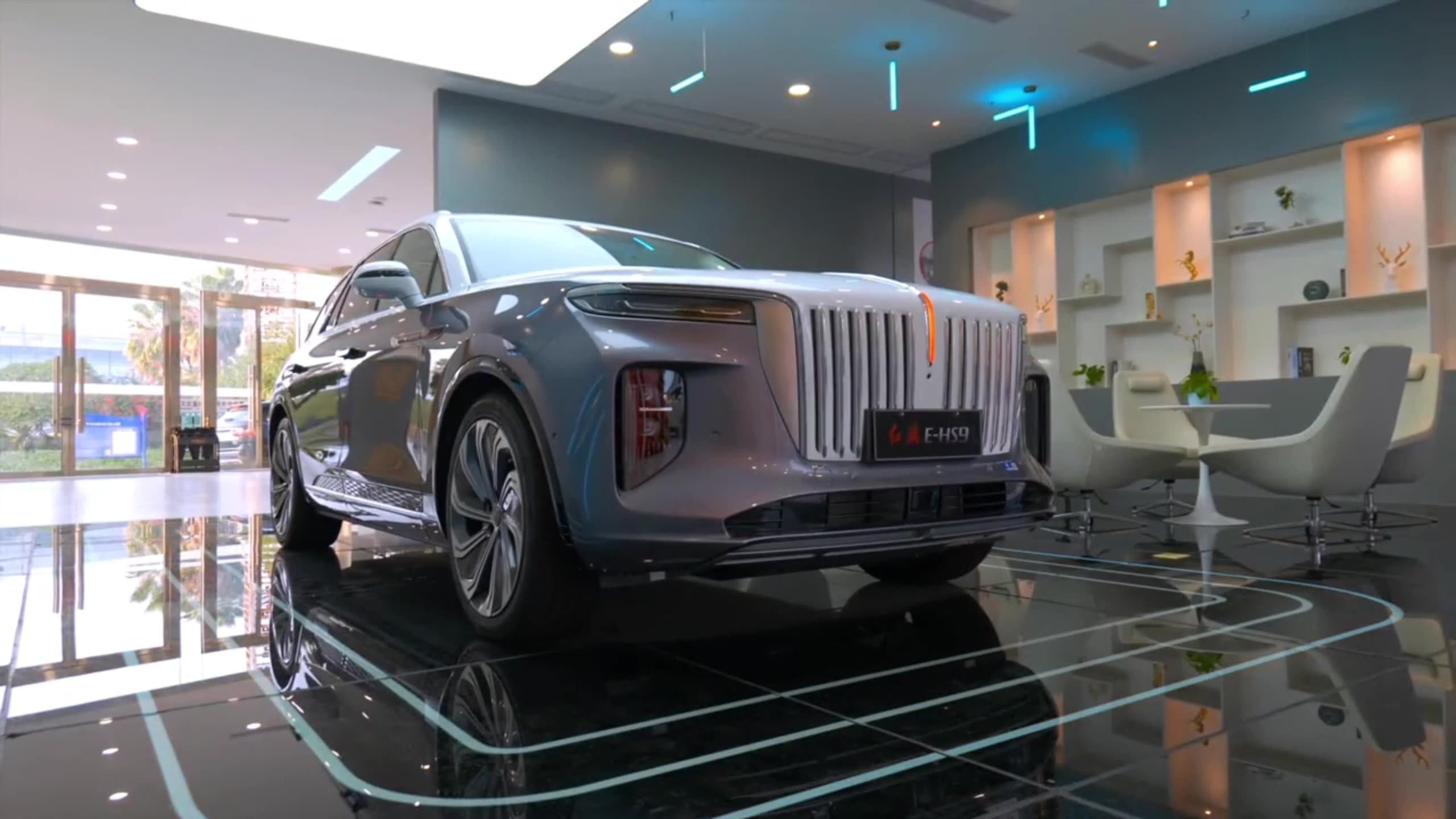 Honqi Ehs9 2023 Luxury Electric Suv 7 Seat Faw Hongqi E-hs9 H9 With 4wd ...