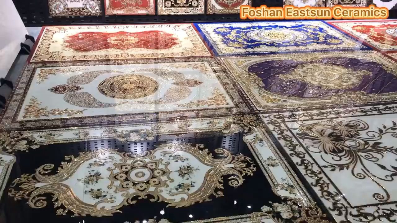 Custom Modern Ceramic Square Ceramic Tile Floor Medallions - Buy Tile ...