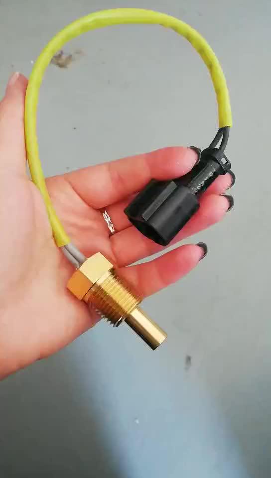 Excavator Sensor Electric Spare Parts Engine Water Temp Sensor For ...