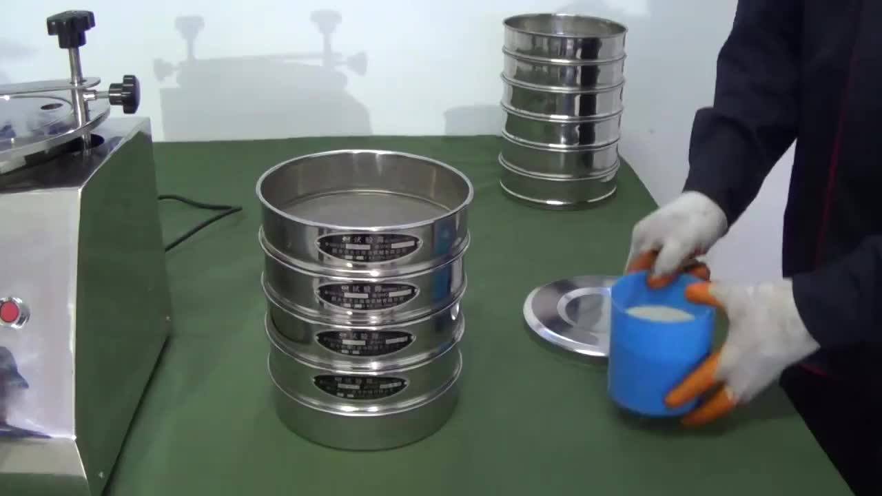 355 Um Test Sieve Shaker Laboratory Sieves Analysis Apparatus For Sand ...