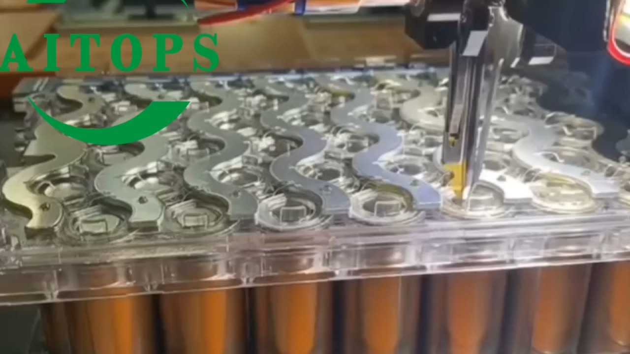 Tesla Ev Battery Pack 21700 Wire Bonding Welding Machine Fully ...