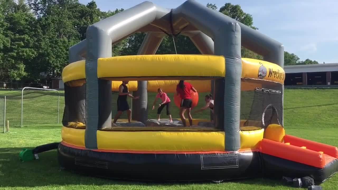 Durable Cheap Price Soft Inflatable Bungee Jumping Trampoline - Buy ...