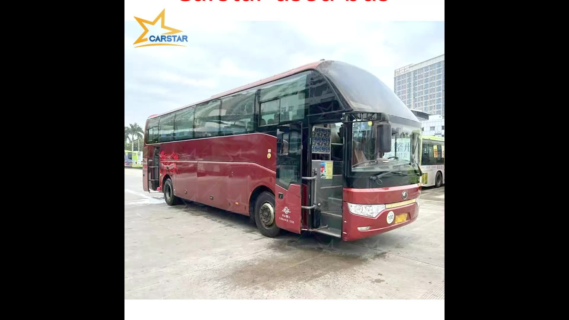12 Meter 50 Seater Yutong Right Hand Used Cheap Buses For Sale 6122 ...