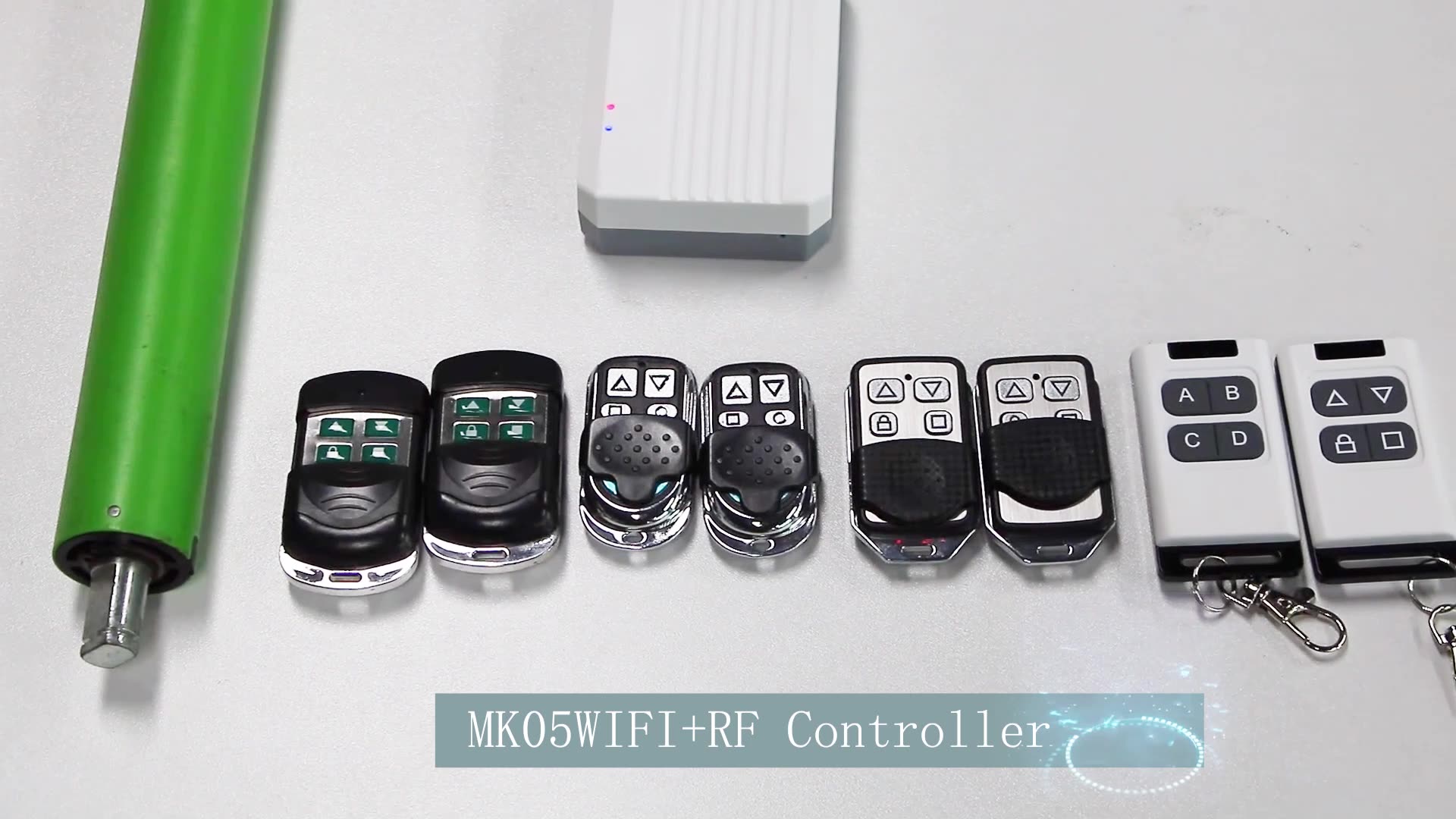 Rolling Shutter Tubular Motor Controller Wireless Garage Door Opener Controller Rf433mhz ...