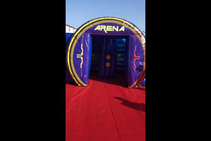 Ips Inflatable Interactive Light Battle Arena/warp Speed Interactive ...