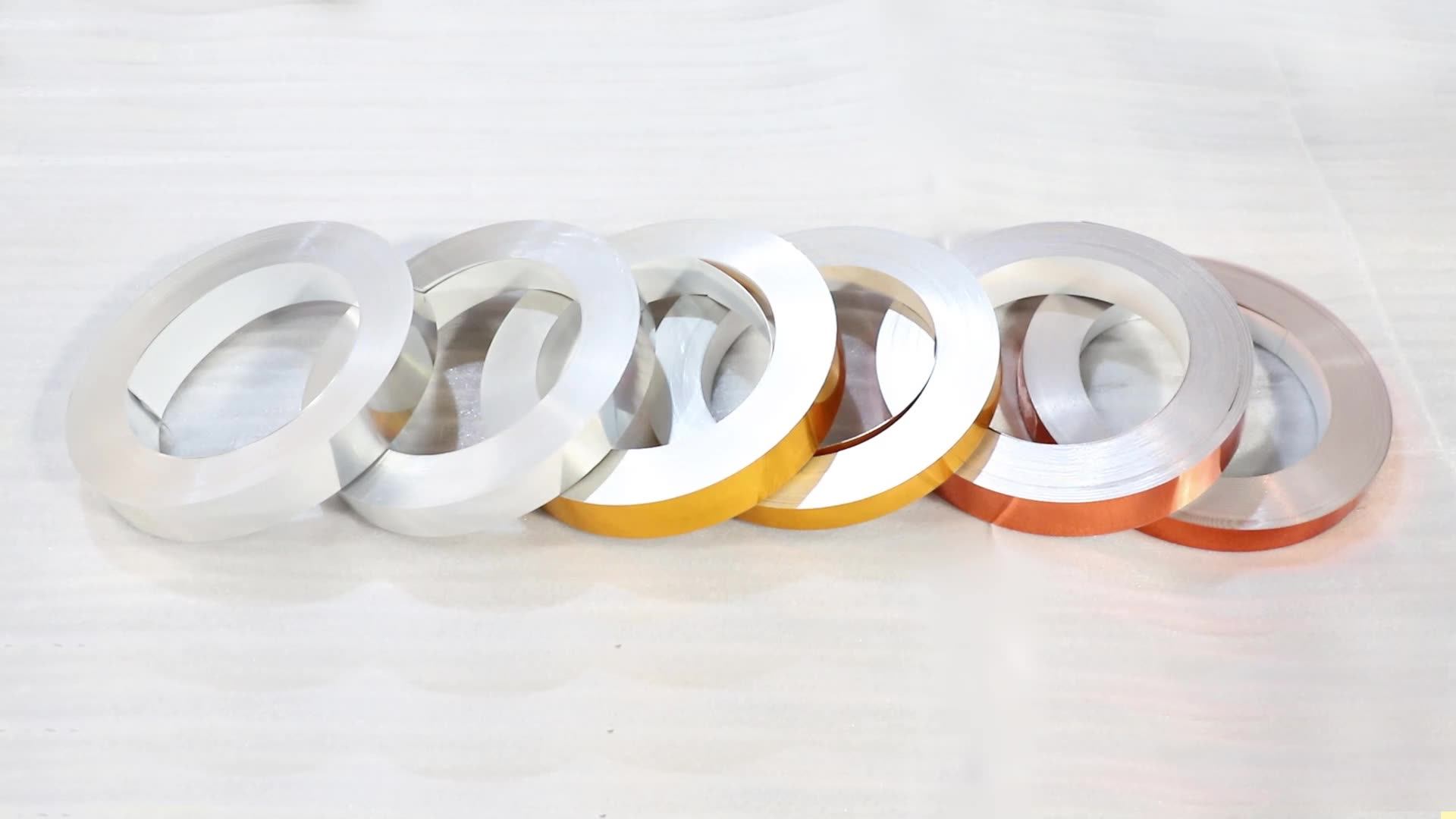 Mirror Brushed Gold Silver Channel Letter Aluminum Strip Led Channel ...