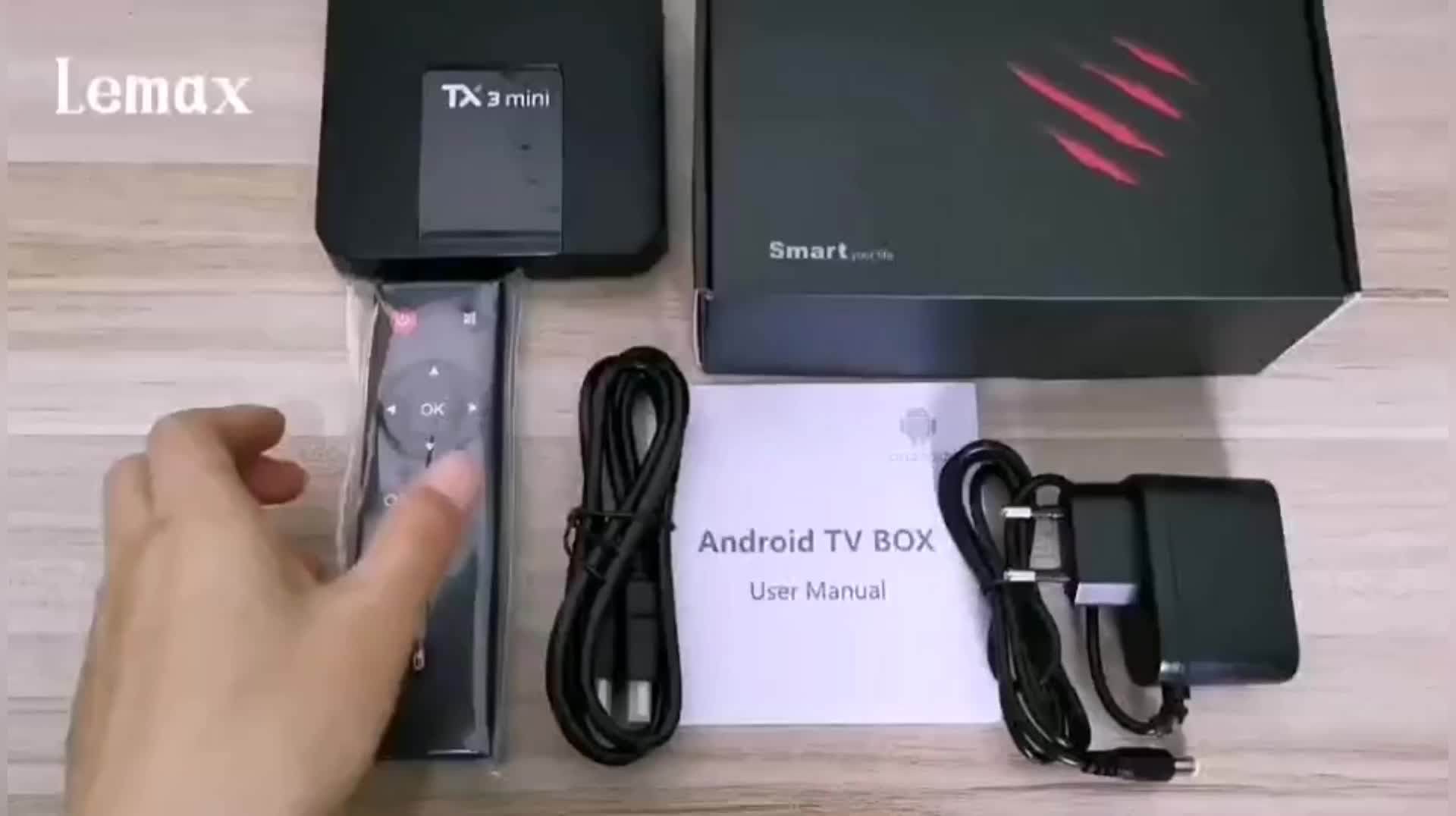 Full Stock Tx3 Mini Amlogic S905w Android 8.1 2gb Ram 16gb Rom Smart ...