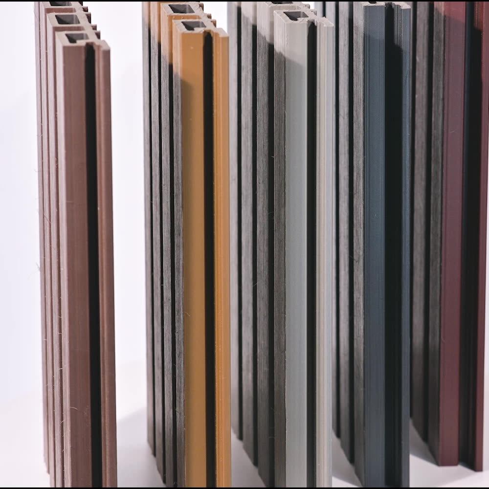 Laminated Cladding Great Slatted Plastic Composite Garden Cladding ...