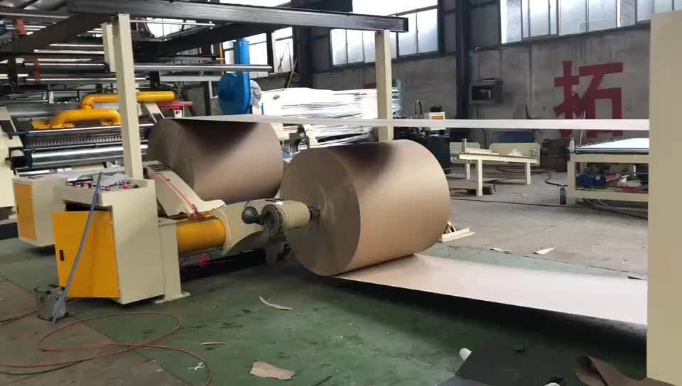 Single Facer Corrugating Cardboard Corrugated Paperboard Machine - Buy ...