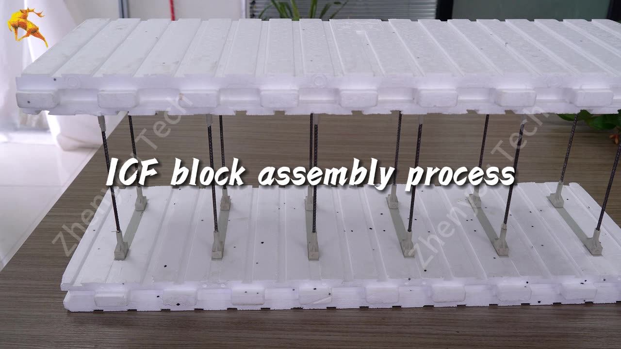 European Standard Icf Blocks Insulated Concrete Forms Factory Permanent ...