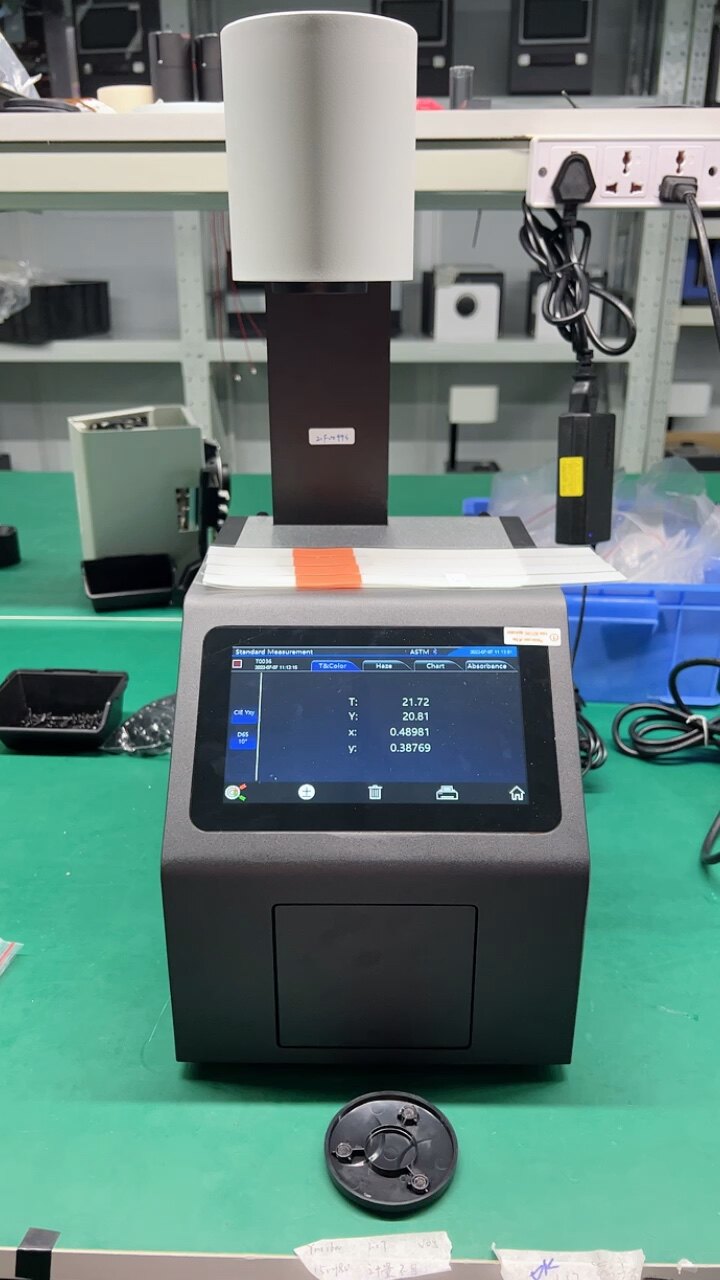 Astm D1003 Digital Haze Meter Transmittance Light Tester Yh1000 3nh ...