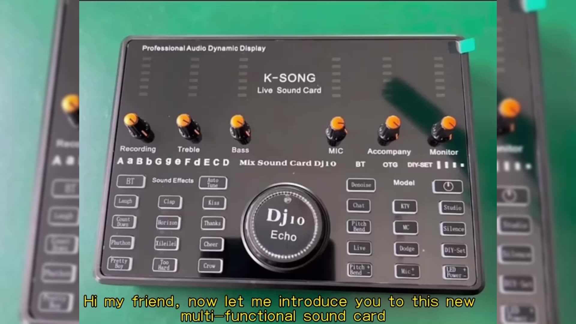 Professional Condenser Microphone Audio Sound Cards Sets With Phone ...