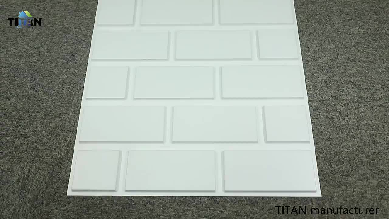 3d Foam Interior Decoration Pvc Wall Panel /3d Ceiling Panel/3d Pvc ...