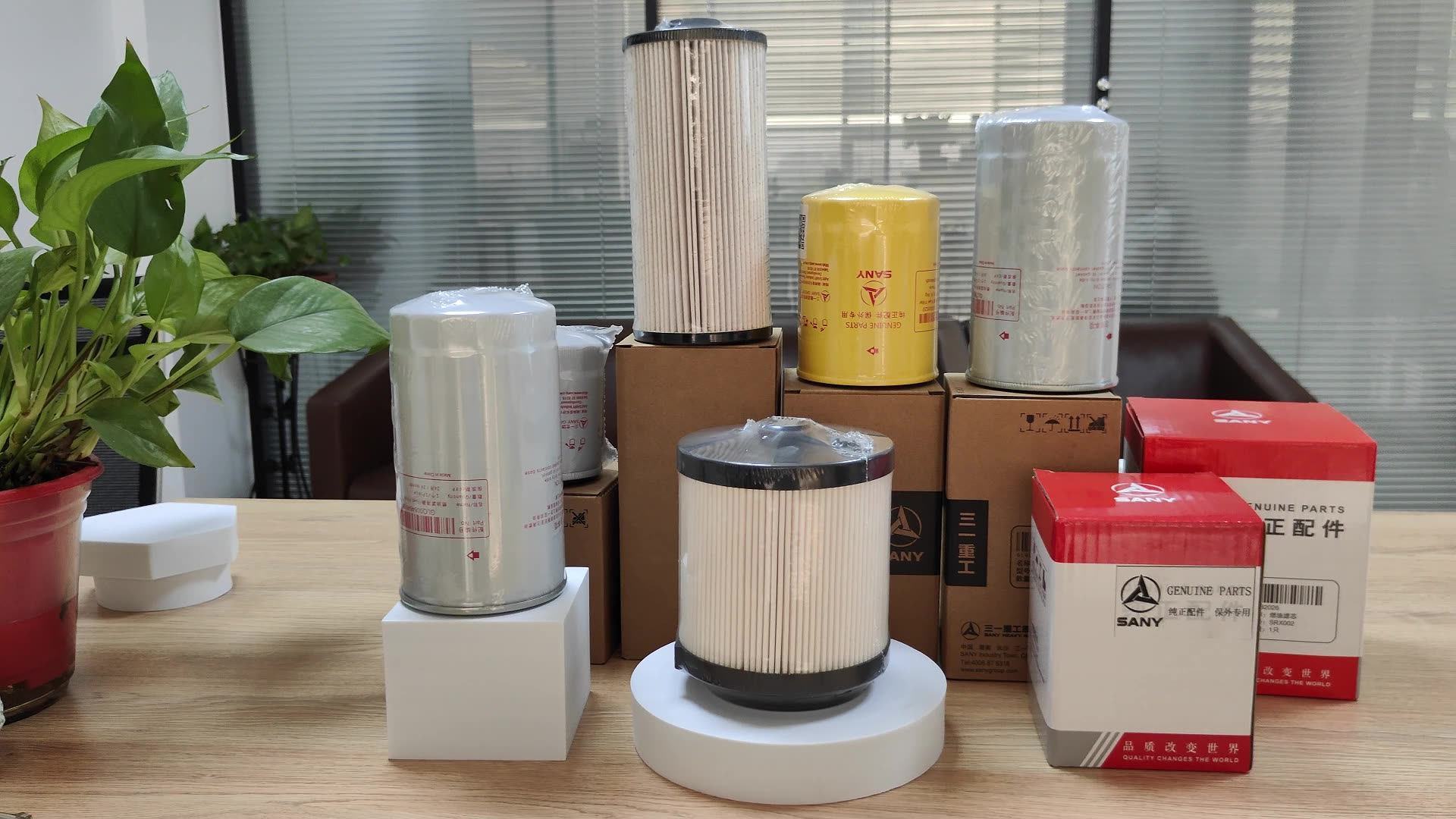 Sany Sy365 Excavator Diesel Filter Element 2020tm-or Sany Rotary ...