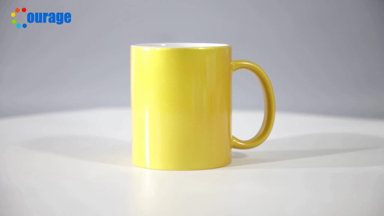 Wholesale Pearly 11oz Normal Ceramic Sublimation Mug For Printing - Buy ...