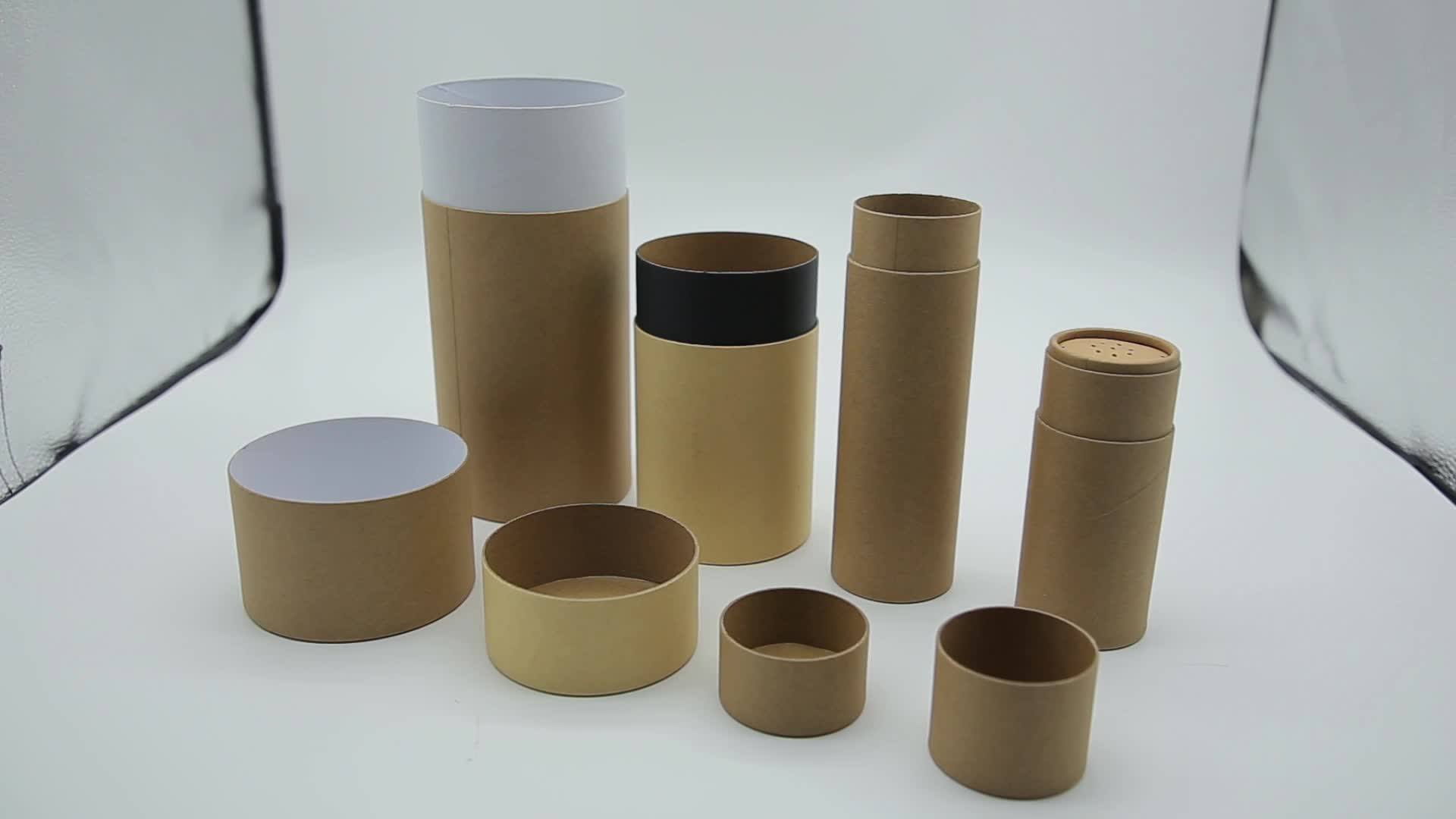 High Quality Cardboard Paper Cylinder Carton T Shirt Scarf Packaging ...