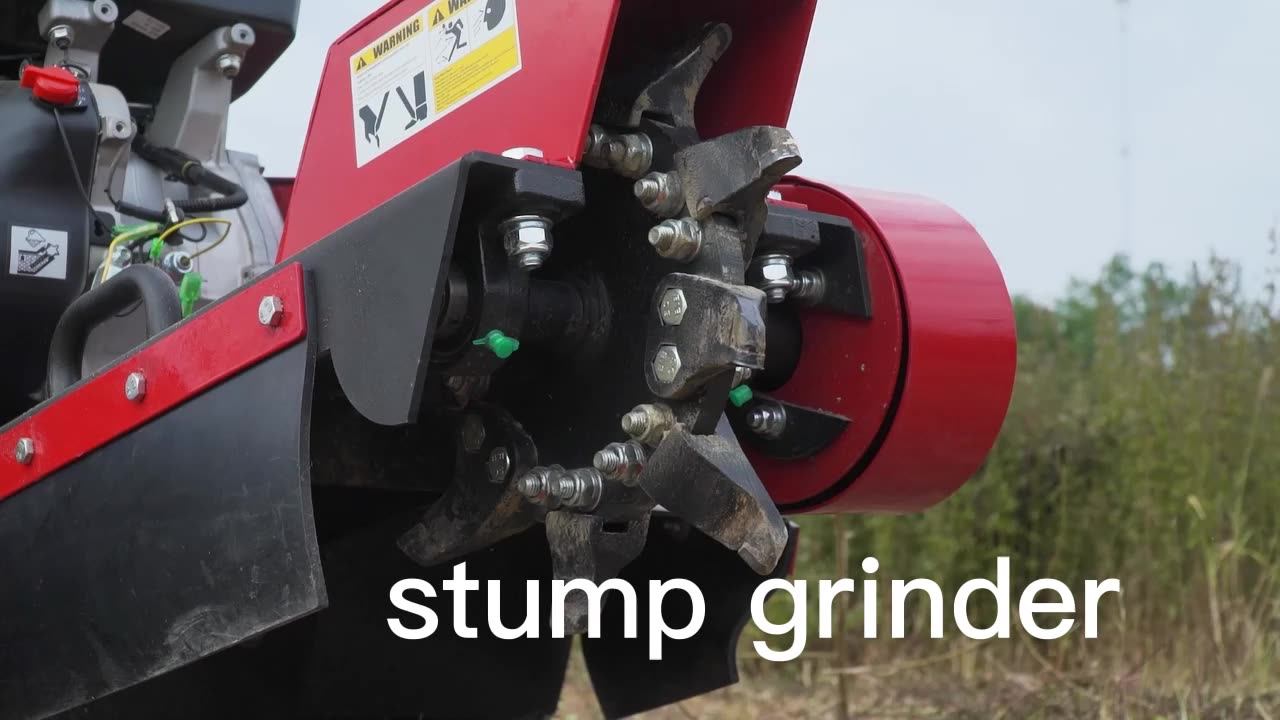 China Wholesale 15hp Gaslion Engine Stump Grinder Tree Root Cutting ...
