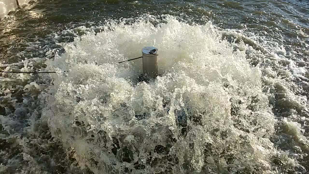 1.5kw Surge Aerator Wave Maker Aerator Fish Pond Shrimp Farming Machine ...