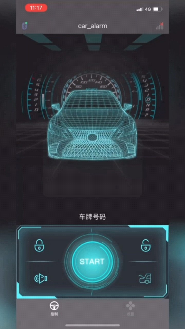 Universal Bluetooth Control One Way Car Alarm Security System Anti-hijacking Engine Cut Off Bt ...